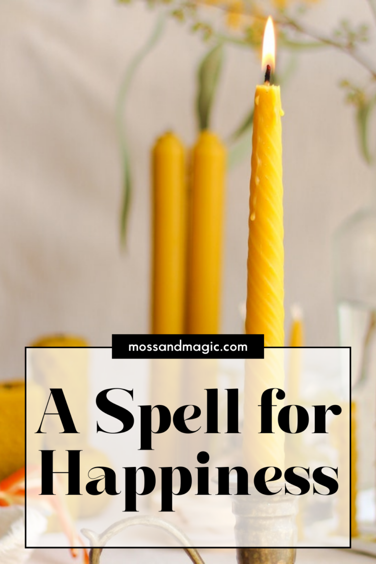 A Spell for Happiness – Moss & Magic
