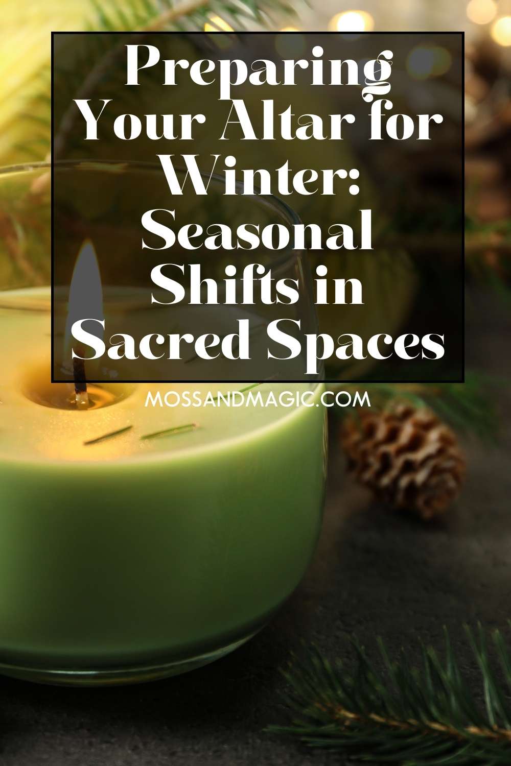 Preparing Your Altar for Winter: Seasonal Shifts in Sacred Spaces ...