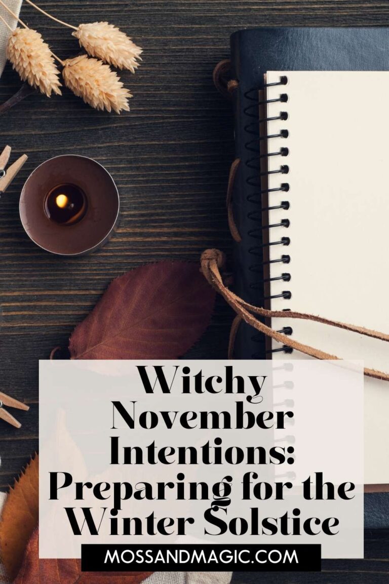 Witchy November Intentions: Preparing for the Winter Solstice – Moss ...