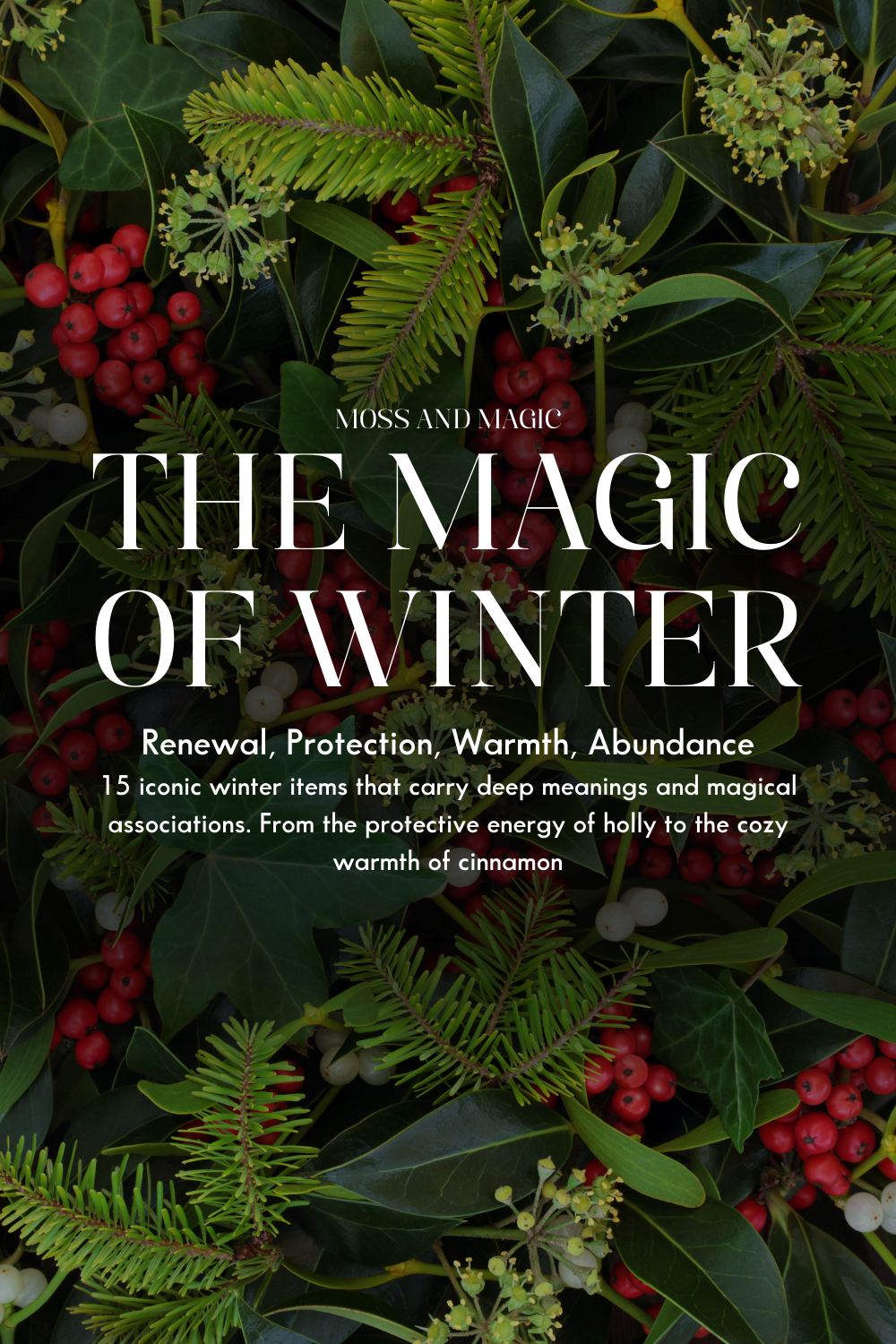 The Magic of Winter: 15 Seasonal Symbols and Their Meanings – Moss & Magic