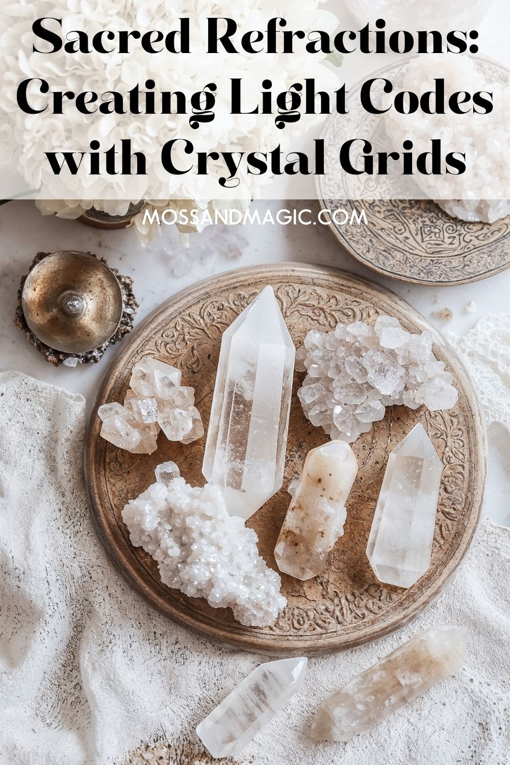 Sacred Refractions: Creating Light Codes with Crystal Grids – Moss & Magic